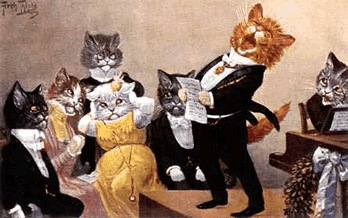 Śpiewające koty - Gify i obrazki na GifyAgusi.pl