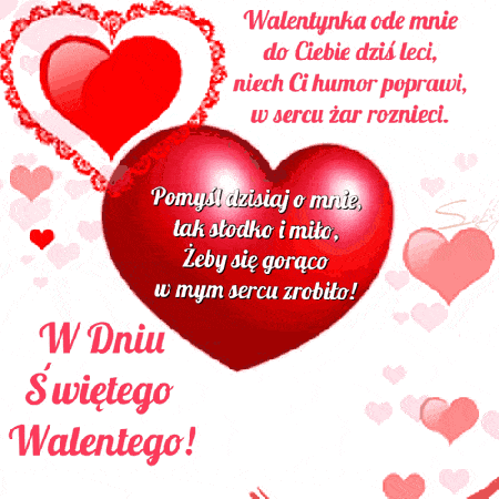 Kocham Cię moja Walentynko - Gify i obrazki na GifyAgusi.pl