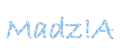 Brokatowy napis Madzia - Gify i obrazki na GifyAgusi.pl