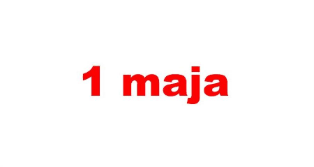 Czerwony balon 1 Maja Święto Pracy - Gify i obrazki na GifyAgusi.pl