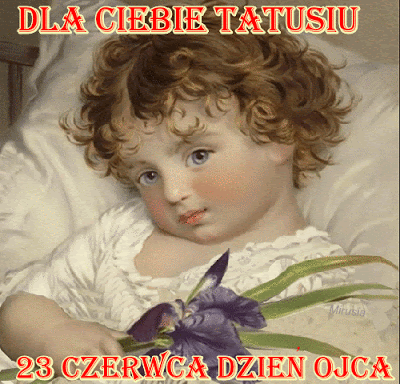 Dziewczynka z fioletowymi kwiatami na 23 czerwca - Gify i obrazki na ...
