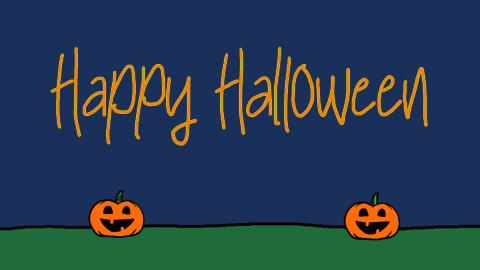 Skaczące dynie szczęśliwego Halloween - Gify i obrazki na GifyAgusi.pl