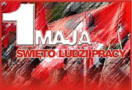 Baner 1 maja święto ludzi pracy - Gify i obrazki na GifyAgusi.pl
